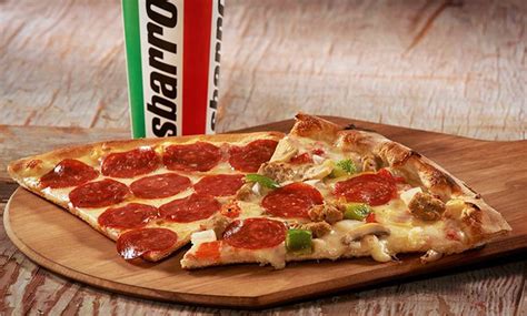 Pizza And Garlic Bread Sbarro Groupon