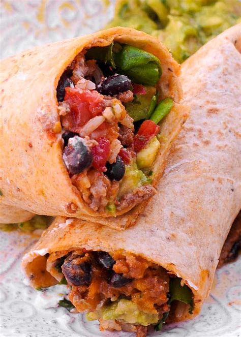 Mexican Beef And Rice Burrito Recipe At Kevin Blankenship Blog