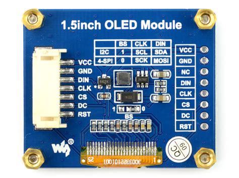 Display OLED White Graphic X Px SPI I C Botland Robotic Shop