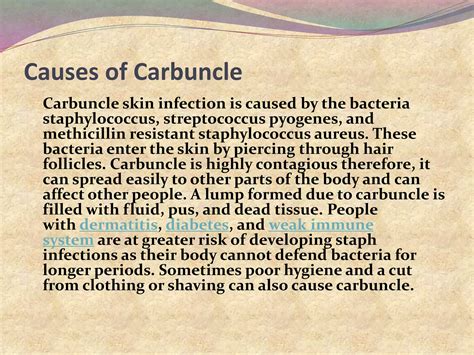 Carbuncle Pptx