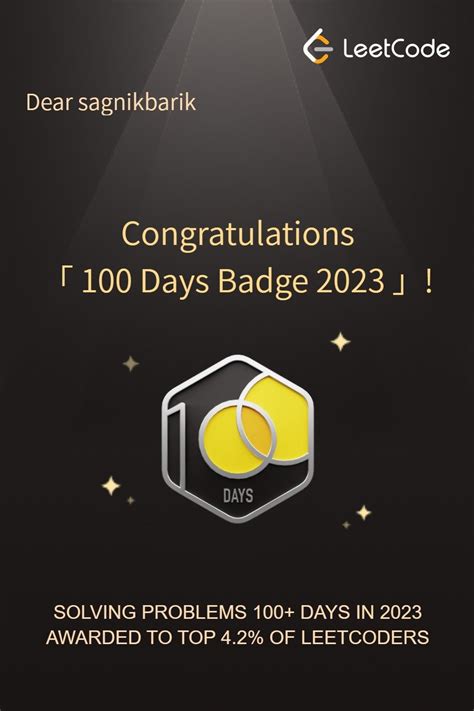 sagnik barik on linkedin leetcode leetcode2023