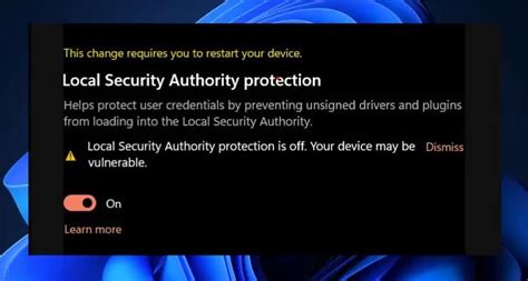 Local Security Authority Protection Is Off On Windows What Is It Should You Fix TechLatest