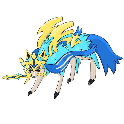 Shiny Zacian By Blackreshi On Deviantart