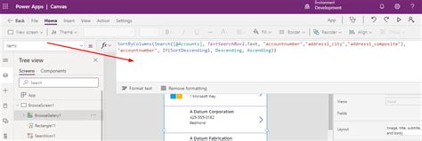 How To Implement Sorting And Searching In Gallery In Canvas Apps Power Apps In Softchief Learn
