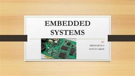Embedded Systems Pptx