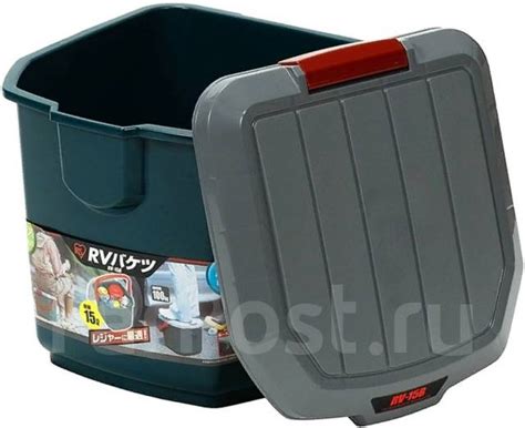 Экспедиционный ящик Iris Ohyama Rv Box Bucket 15b 15л новый в наличии Цена 1 450₽ во