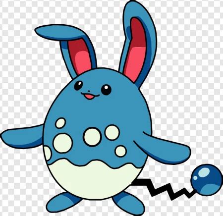 Azumarill Clipart Art Graphics Png