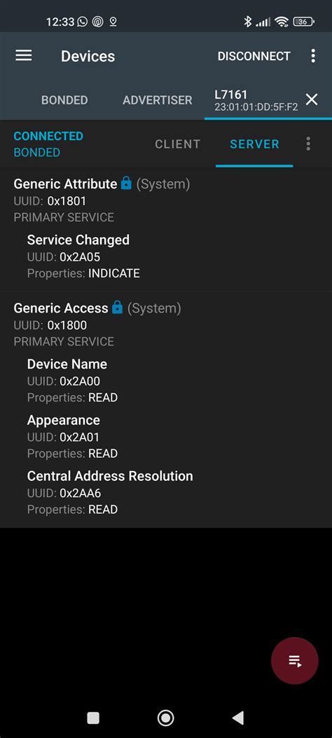 Problem With Programming A Ble Client Rarduino
