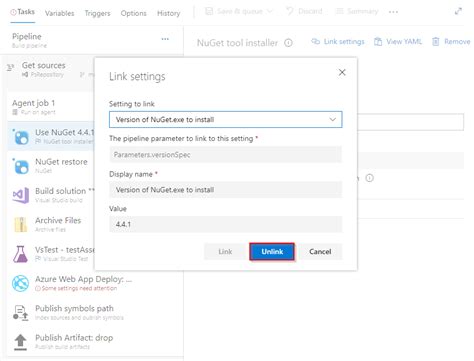 クラシック プロセス パラメーター Azure Pipelines Microsoft Learn