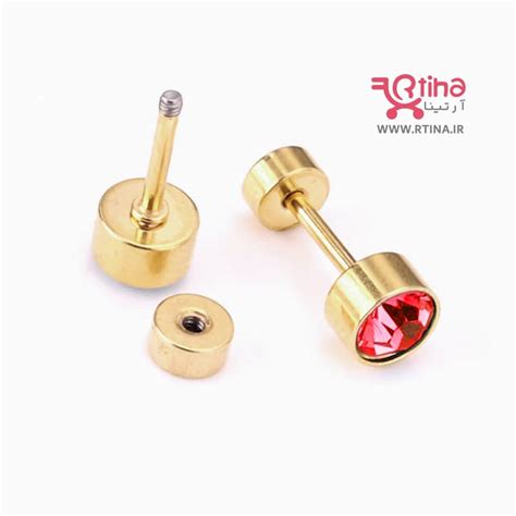 قیمت و خرید گوشواره میخی جدید و شیک ضد حساسیت تمام سنین