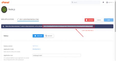 Cara Upload Project Nodejs Di Cpanel Hosting