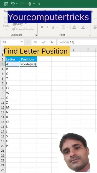 Find Letter Position Djexcel Excelshortcuts Djexcel Excelshortcuts