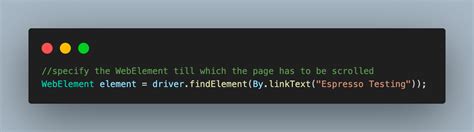 Scroll Down In Selenium Webdriver Step By Step Guide Lambdatest