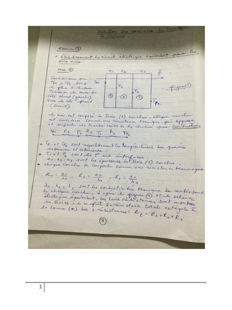 Solution Des Exercices Pdf