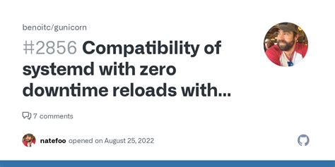 Compatibility Of Systemd With Zero Downtime Reloads With Sigusr2 · Issue 2856 · Benoitc