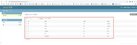 Django（24） Admin后台管理设置步骤以及常见样式详解管理系统admin Csdn博客
