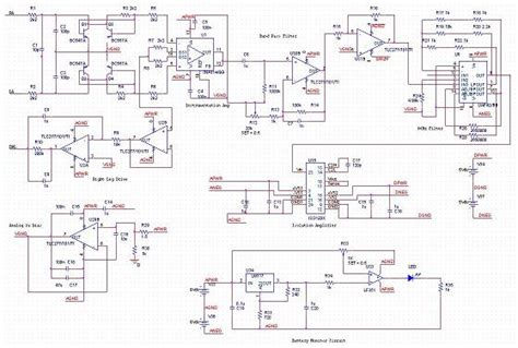 Simple Ecg Circuit Schematic