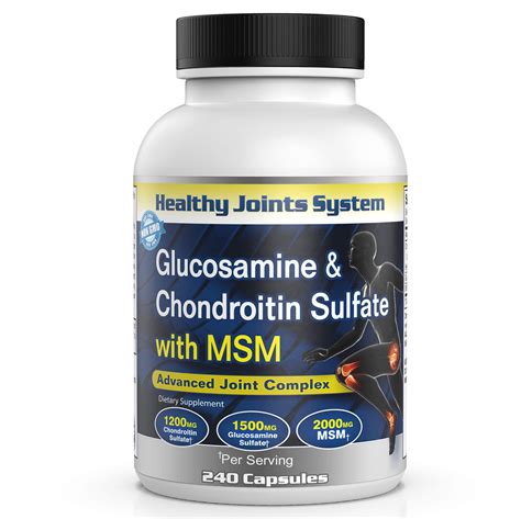 Healthy Joints System Glucosamine Chondroitin Msm