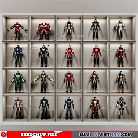 Robot Toys Sketchup Models