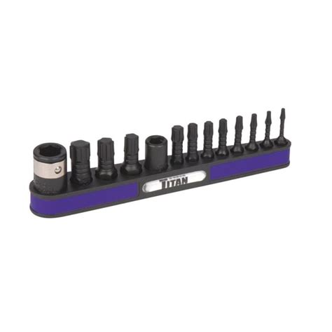 Titan 13pc Impact Torx Plus Bit Set
