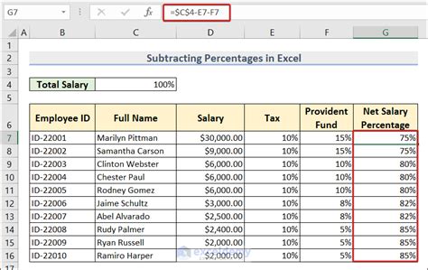 How To Subtract In Excel 11 Different Methods Exceldemy