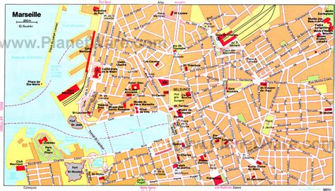 Marseille Map France