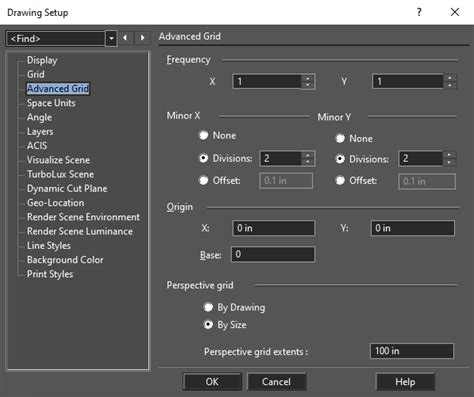 Drawing Setup Turbocad 2023 Userguide