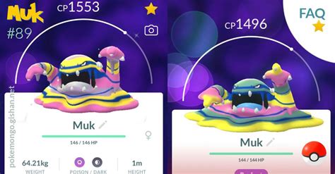 Muk Faq Pokemon Go