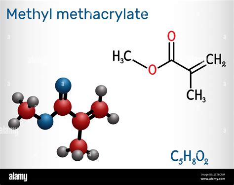 Methyl Methacrylate Molecular Structure