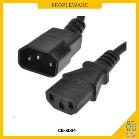 Power Cord Male To Female Shopee Malaysia