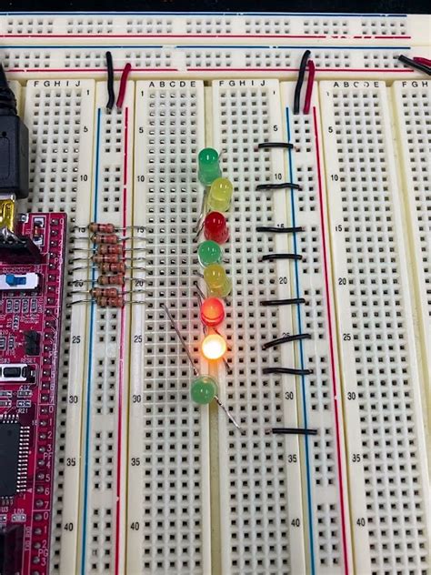 Atmega128a Mcu Led Up And Down 동작 구현 Youtube