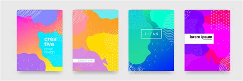 포스터 표지 디자인에 대 한 추상 기하학적 패턴 배경 텍스처 최소 색상 그라디언트 배너 템플릿입니다 곡선에 대한 스톡 벡터 아트 및 기타 이미지 Istock