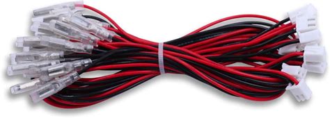 Amazon Com SJ JX Arcade JST XH 2 54mm 1inch Plug Connectors 2 8mm Terminal Controller Cable