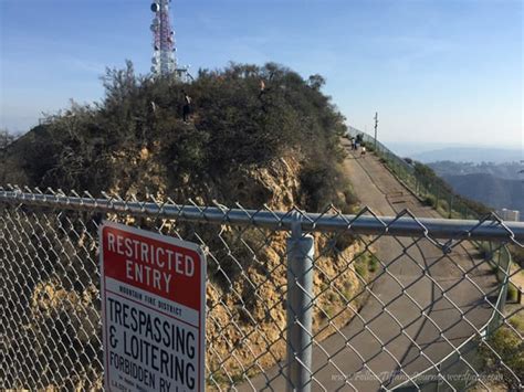Hollywood Sign Hike The Best And Shortest Trail To Get To The Top