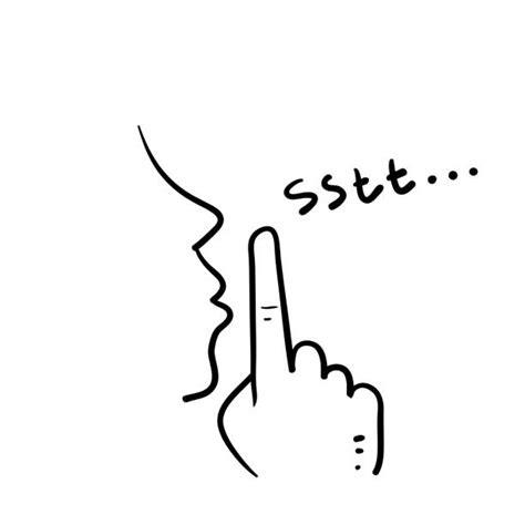 2000 Quiet Please Sign Stock Illustrations Royalty Free Vector