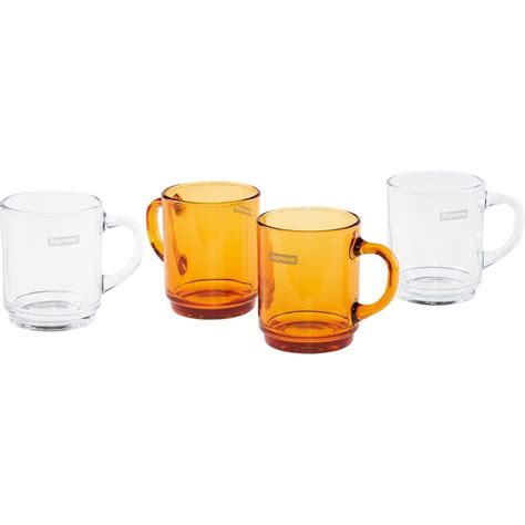 Duralex Glass Mugs Set Of 6 Spring Summer 2023 Supreme