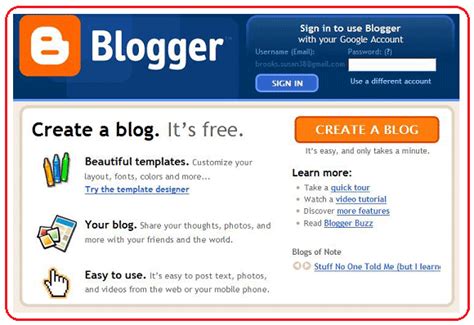 How To Blog Using Blogger Web2 Be A Creator A Collaborator