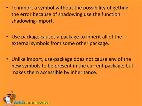Lisp Symbols And Packages In Lisp Ppt