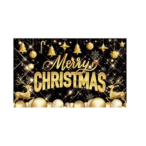 Christmas Decorations Christmas Party Cartoon Decorative Backdrop