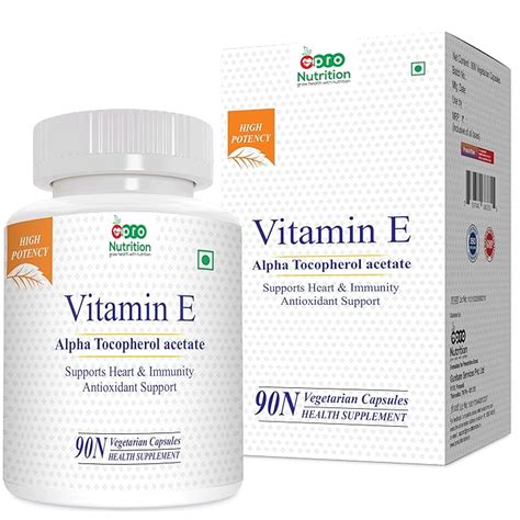 Pronutrition Vitamin E Alpha Tocopheryl 90 Caps Desipick