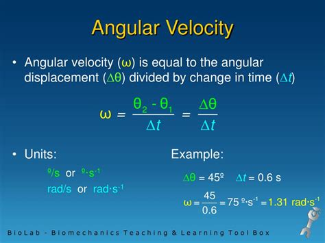 Ppt An Introduction To Angular Kinematics Powerpoint Presentation