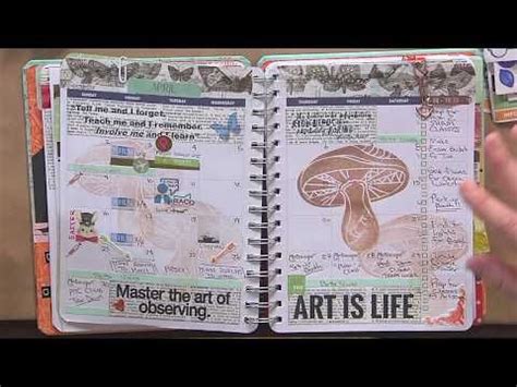 Using A Regular Hole Punch To Add Pages To A Spiral Bound Notebook Planner Stamped Cards