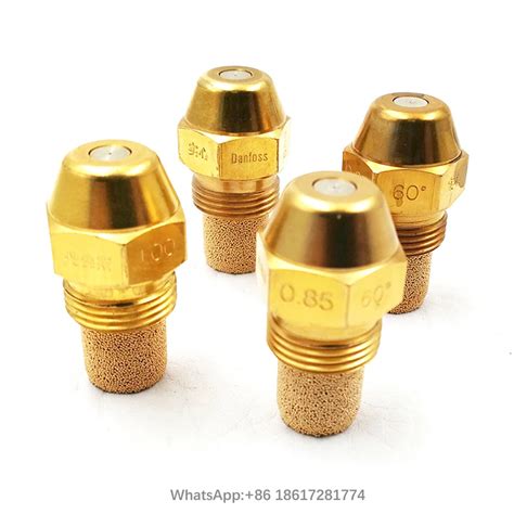 오일 디젤 가스 연료 버너 노즐 보일러 연소 45 도 공기 분무 분사 연료 노즐 Aliexpress