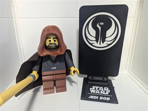 Jedi Bob Multicolor Nameplate 3d Model By The3dchad On Thangs