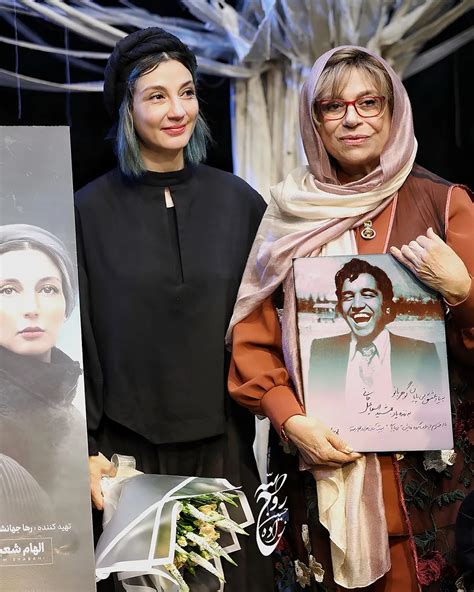 عکس گوهر خیراندیش و سام درخشانی در افتتاحیه نمایشبی پایانی قطار وبگردی