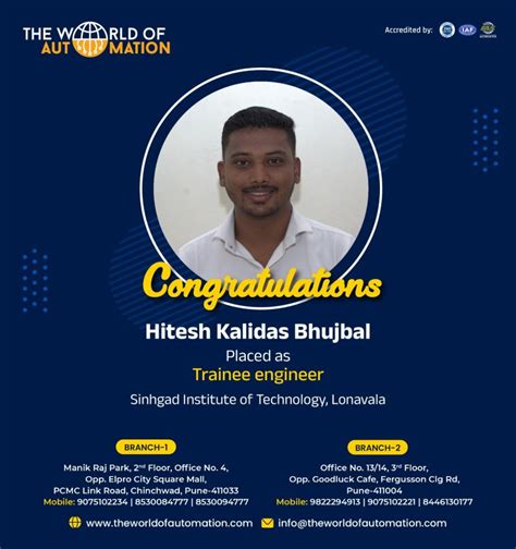 The World Of Automation Automation Institute On Linkedin Congratulation Theworldofautomation