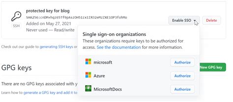 Github Sso Using Password Protected Ssh Keys Nillsf Blog