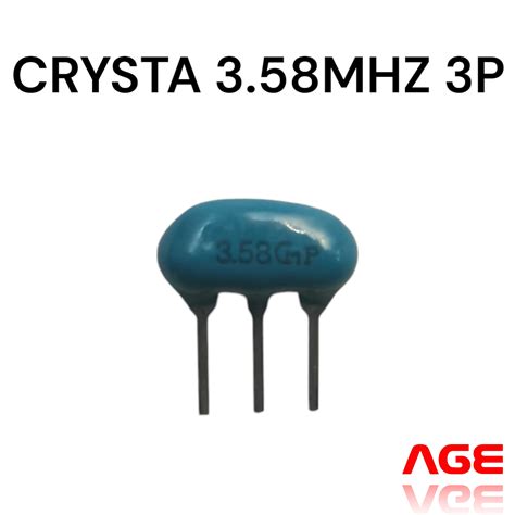 Crystal 358mhz 3p Agebkk จำหน่ายและนำเข้า Arduino Board Sensor Module Iot Node Mcu Motor Ic