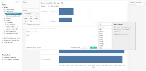 How To Make A Bar Chart Drill Down The Data School