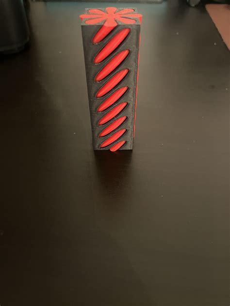 Vortex Cube Fidget 3d Printed Desk Toy And Display Etsy